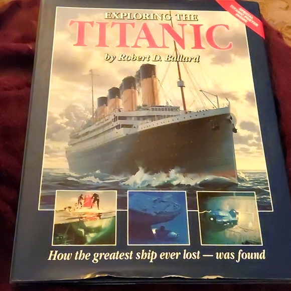 Other | Exploring The Titanic Hardcover Book By Robert D Ballard | Poshmark